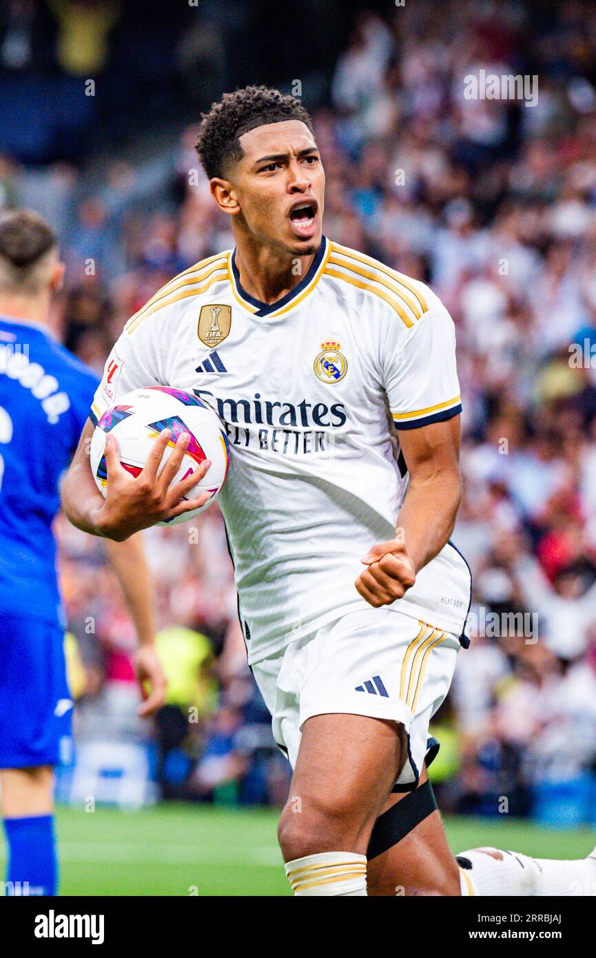 Jude Bellingham (Real Madrid) celebrates the first goal of Real Madrid ...