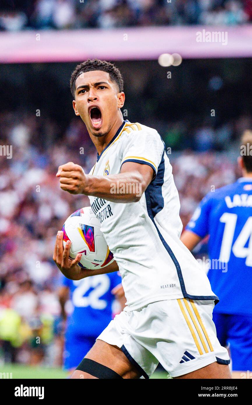 Jude Bellingham (Real Madrid) celebrates the first goal of Real Madrid ...