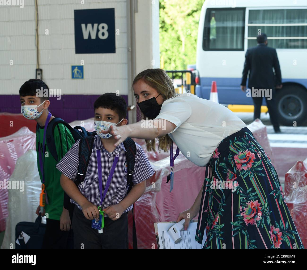 Kuwait school teacher and student photo hi-res stock photography and ...
