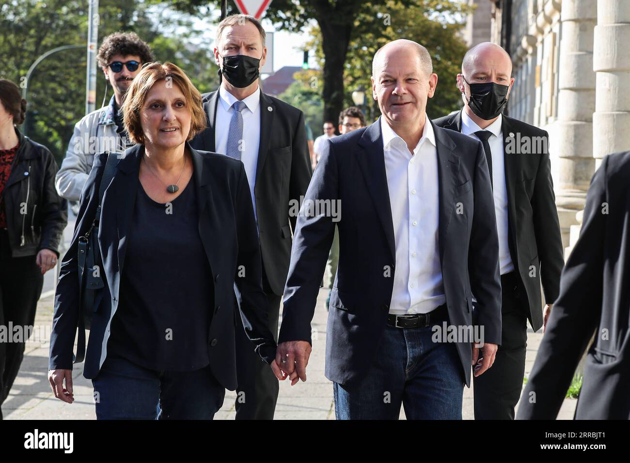 Olaf scholz wife hi-res stock photography and images - Alamy