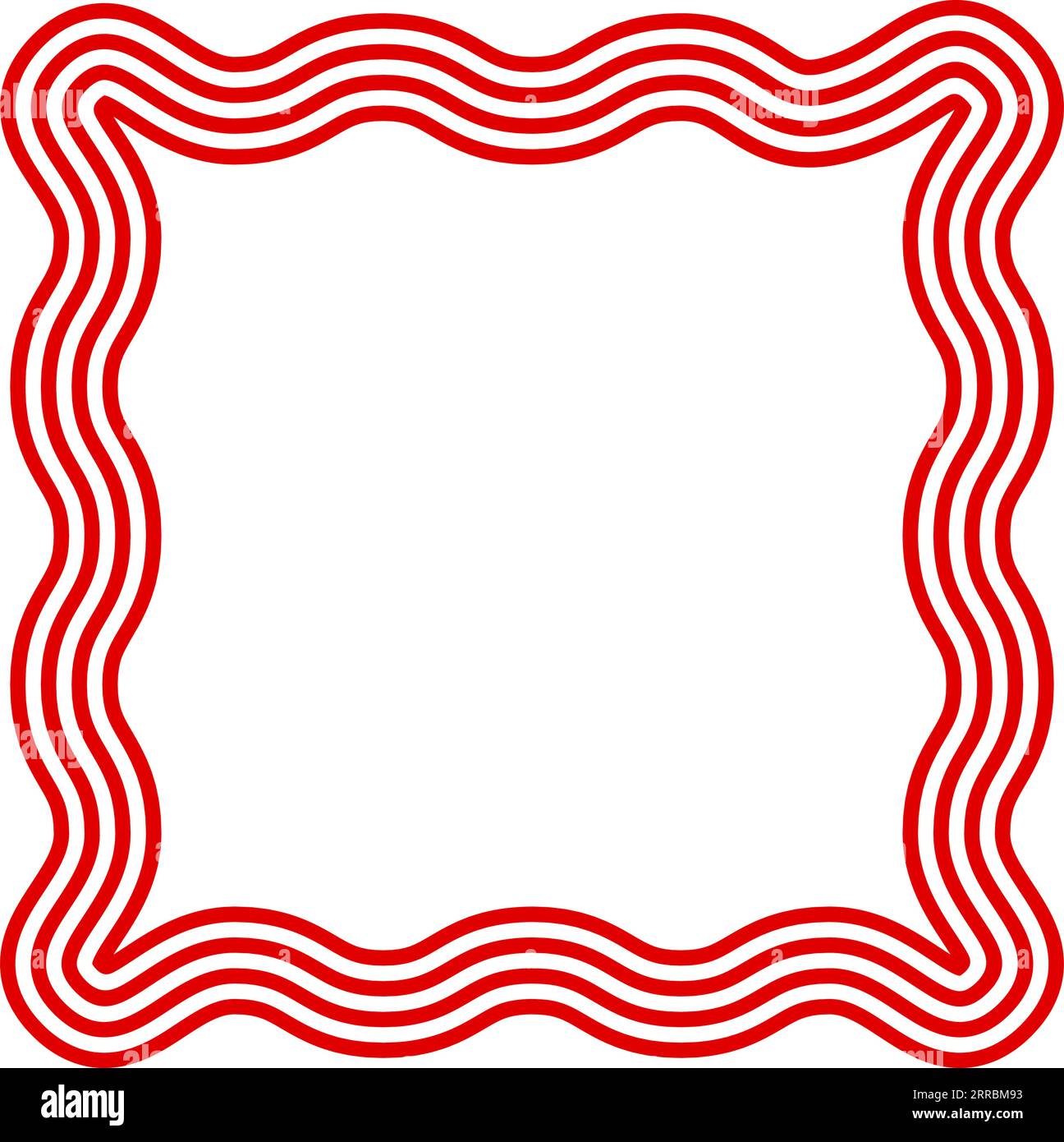 usa flag Squiggle frame Stock Vector Image & Art - Alamy