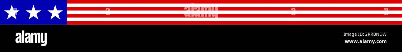 usa flag line divider Stock Vector Image & Art - Alamy