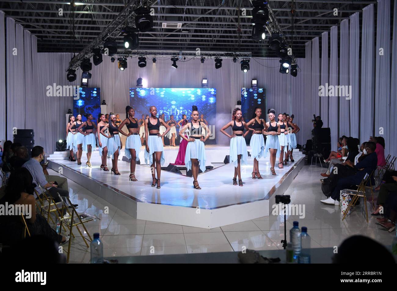 211003 -- GABORONE, Oct. 3, 2021 -- Miss Botswana s final 16 ...