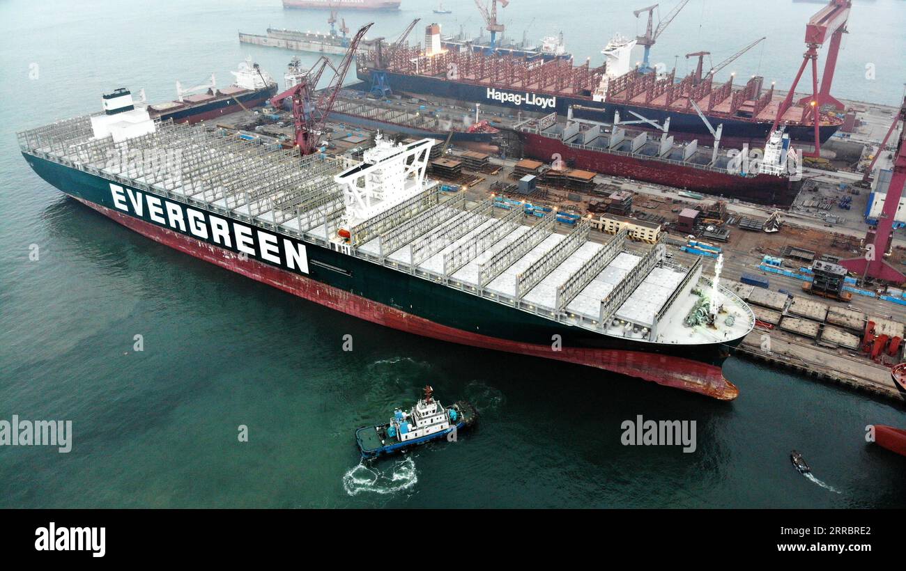 Ever given suez aerial hi-res stock photography and images - Alamy