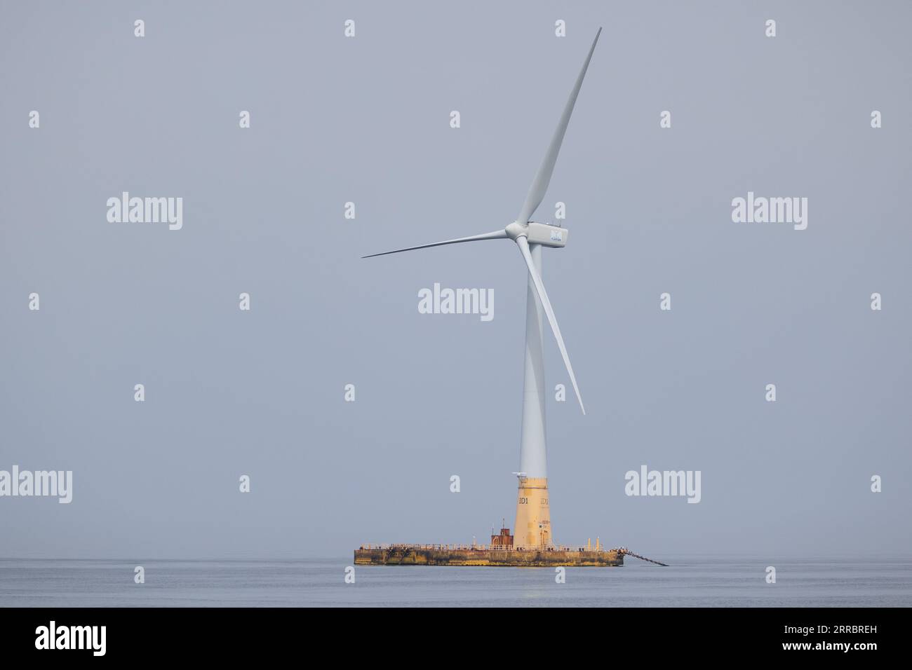 Le Croisic, France. 07th Sep, 2023. This photograph shows the Floatgen ...