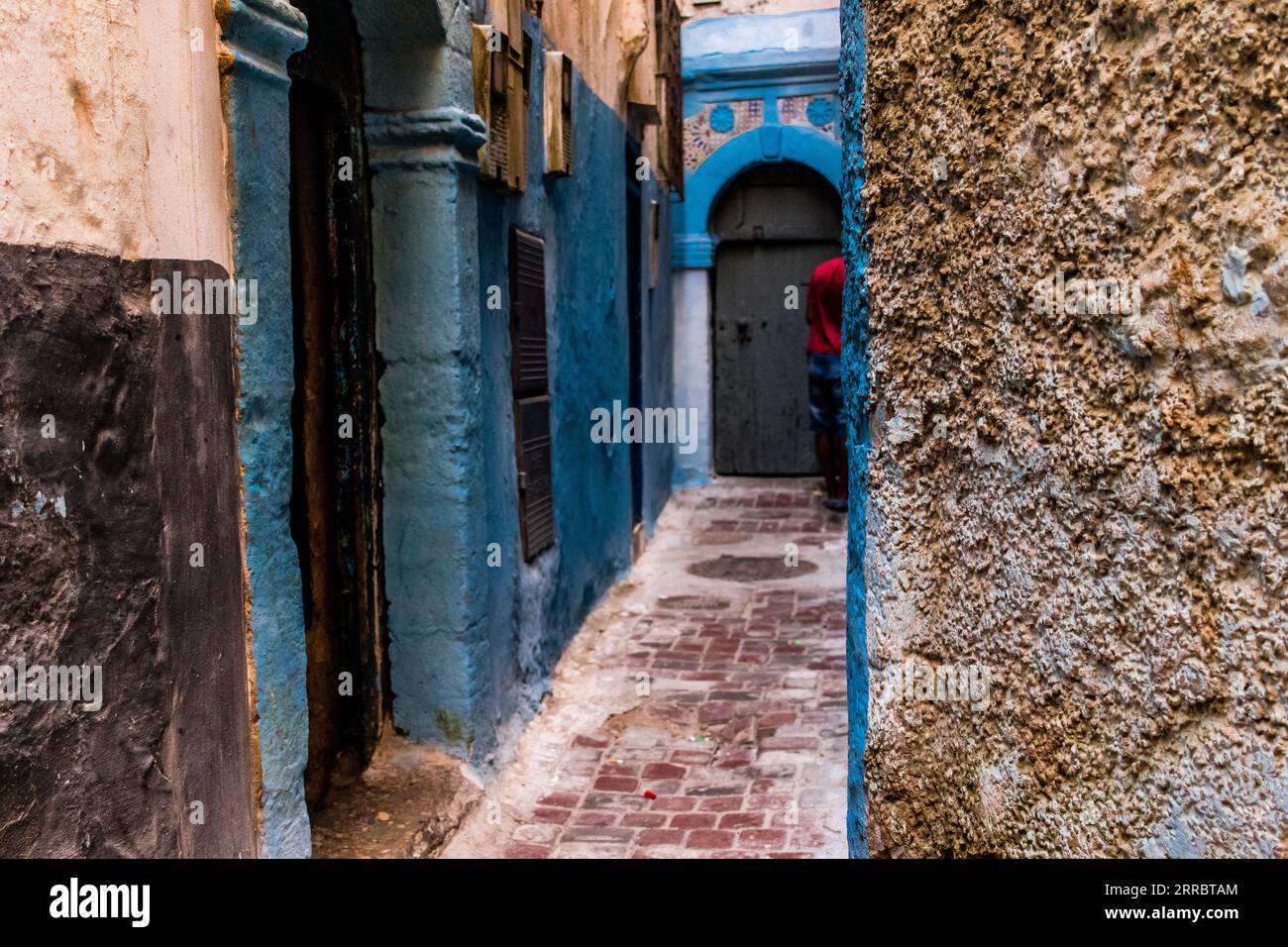 Marrakech, Morocco - August 25, 2023 Medina of Marrakech, medieval ...