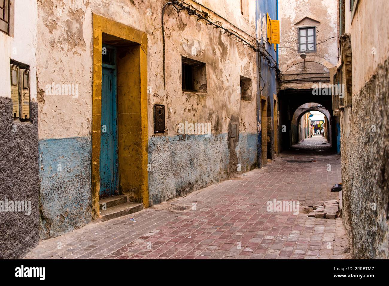 Marrakech, Morocco - August 25, 2023 Medina of Marrakech, medieval ...