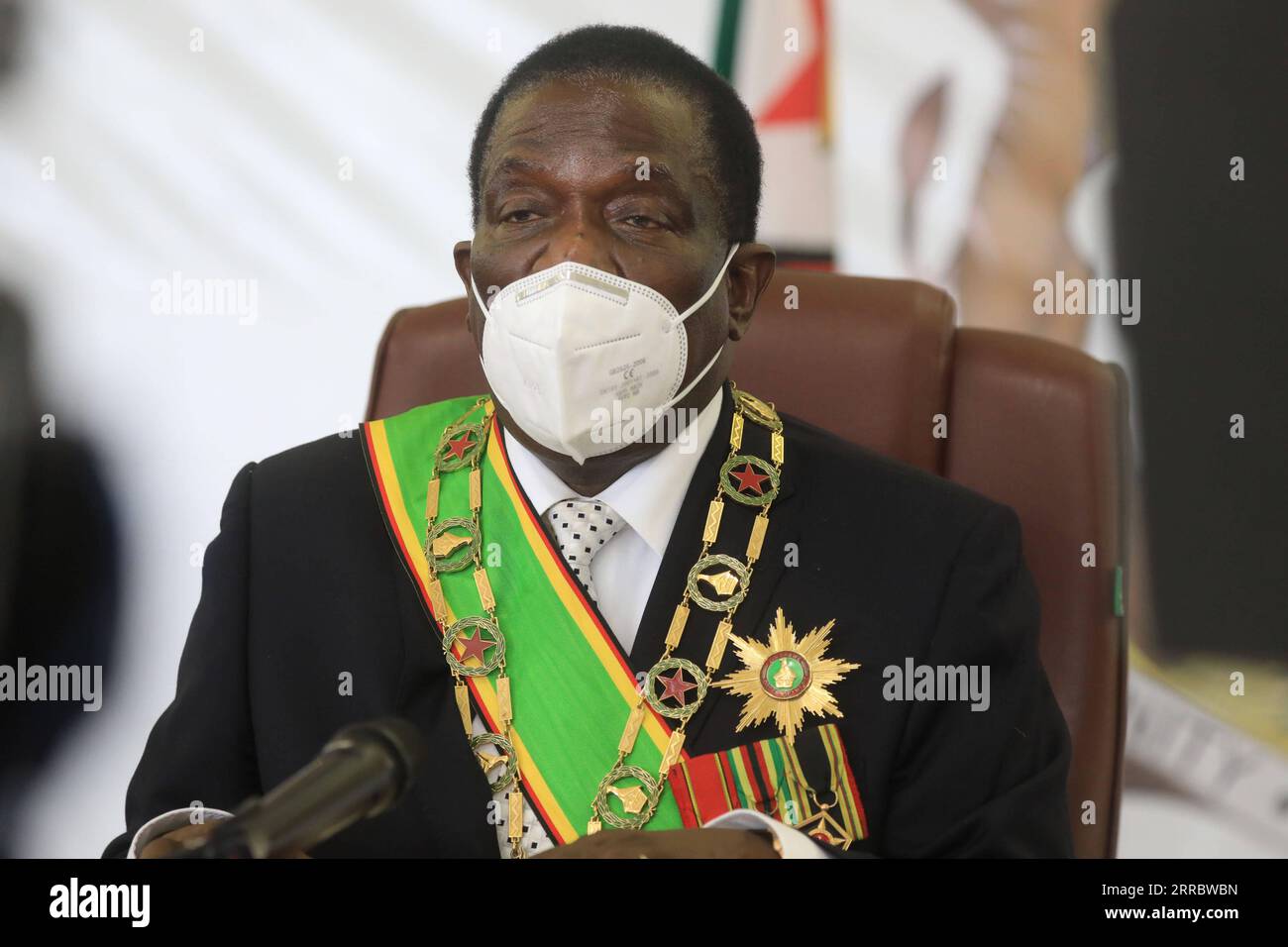 Mnangagwa state nation hi-res stock photography and images - Alamy