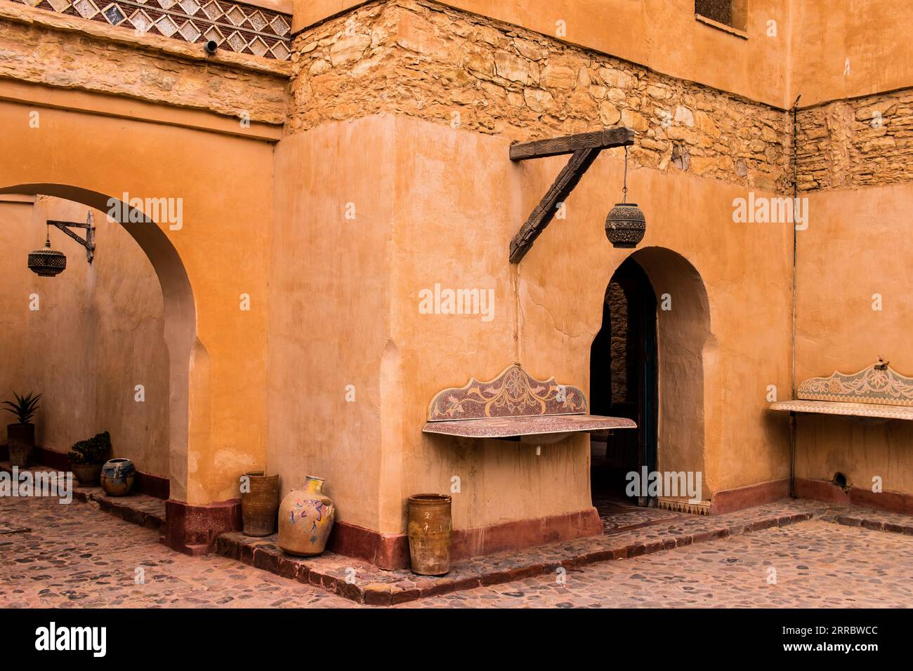 Agadir, Morocco - August 21, 2023 The new medina of Agadir, Coco ...