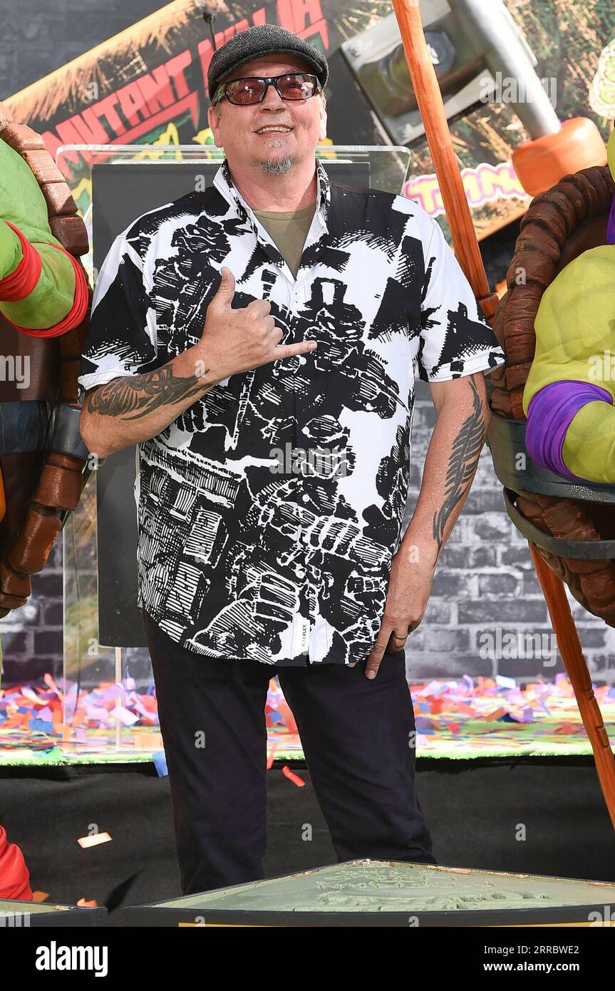 Teenage Mutant Ninja Turtles creator Kevin Eastman appears at a hand ...