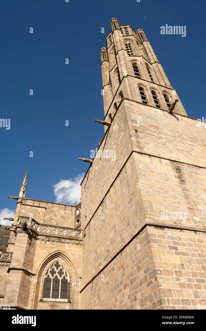 St. Etienne Cathedral (13th - 19th cent.). Limoges. Capital of the ...