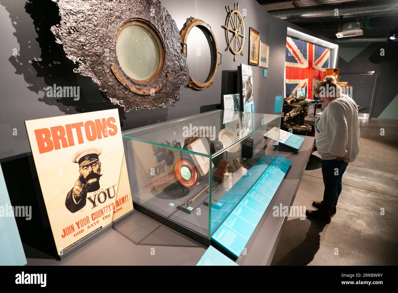 The newly extended Scapa Flow Museum at Lyness, Hoy , Orkney Islands ...