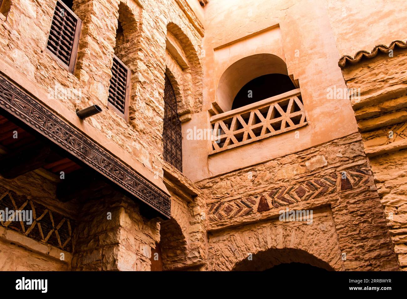 Agadir, Morocco - August 21, 2023 The new medina of Agadir, Coco ...