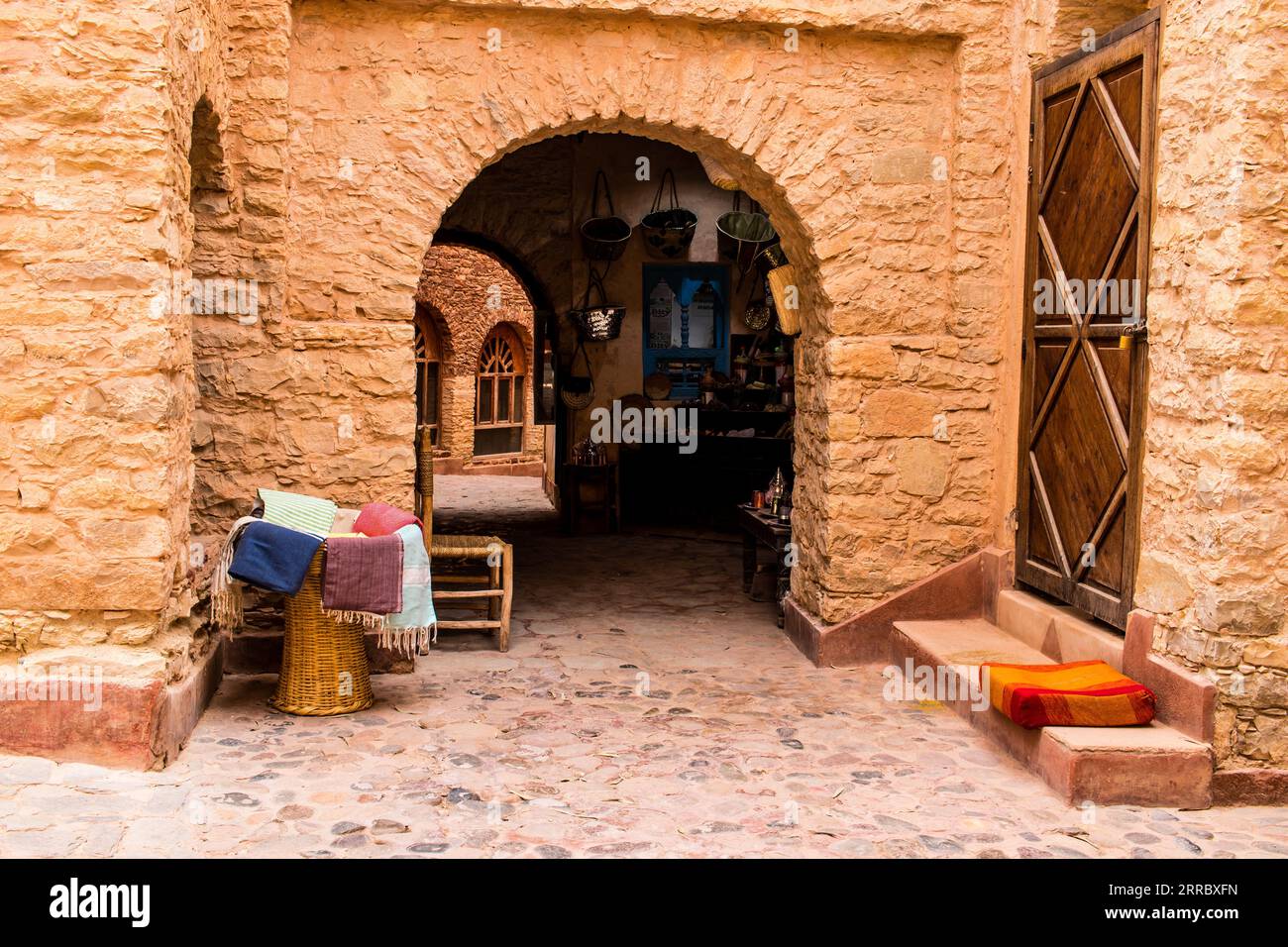 Agadir, Morocco - August 21, 2023 The new medina of Agadir, Coco ...