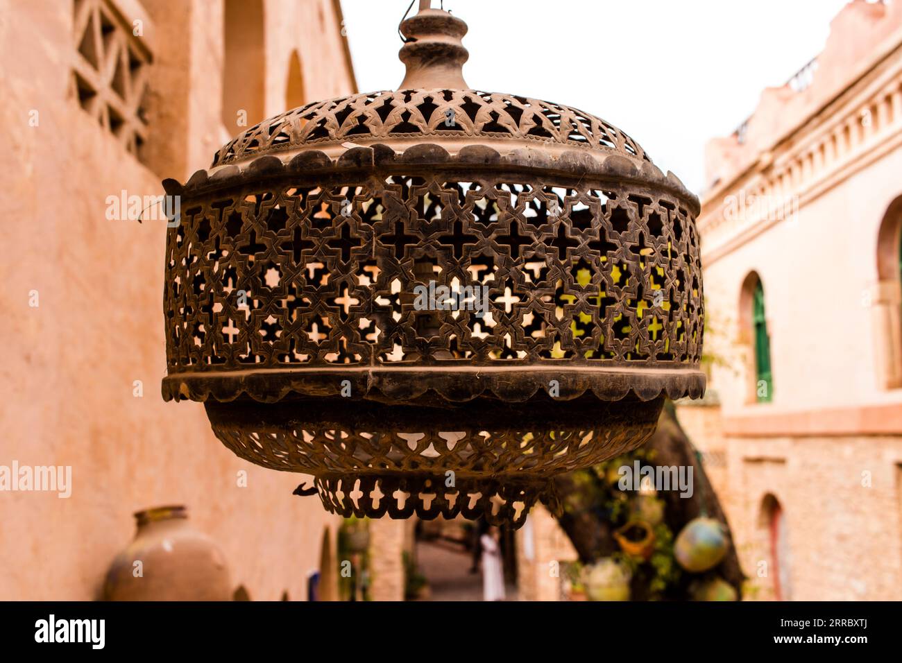 Agadir, Morocco - August 21, 2023 The new medina of Agadir, Coco ...