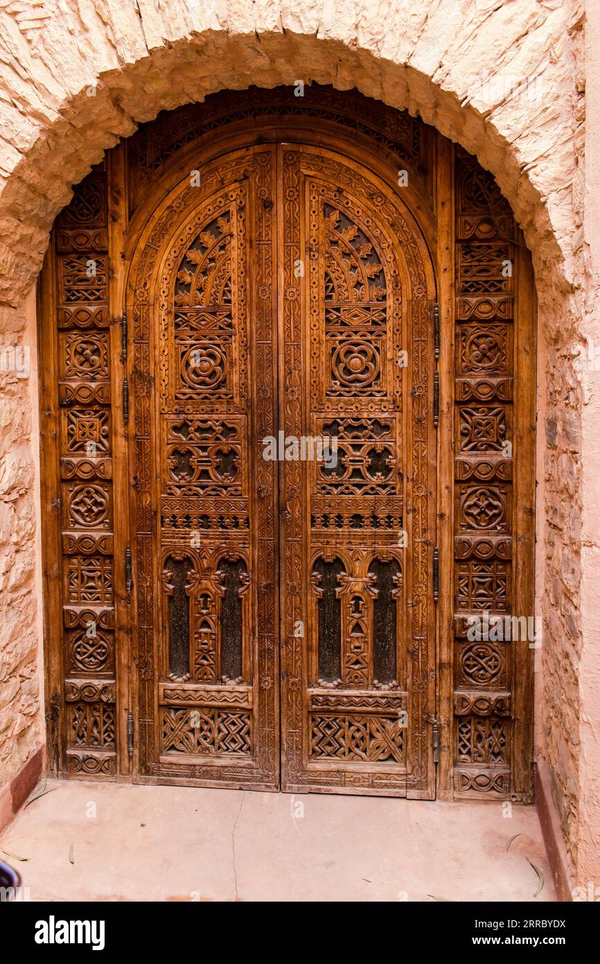 Agadir, Morocco - August 21, 2023 The new medina of Agadir, Coco ...