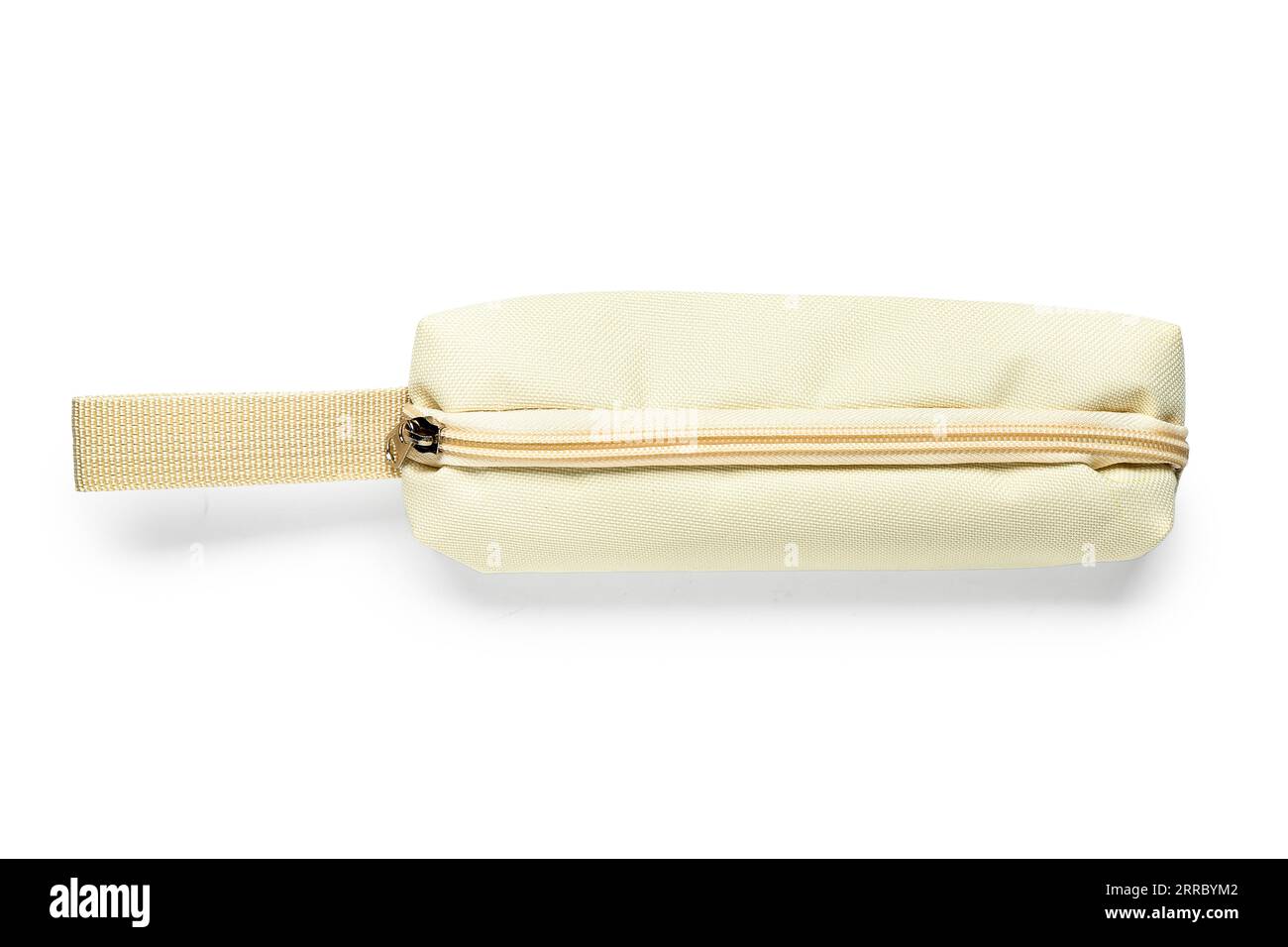 Stylish school pencil case isolated on white background Stock Photo - Alamy