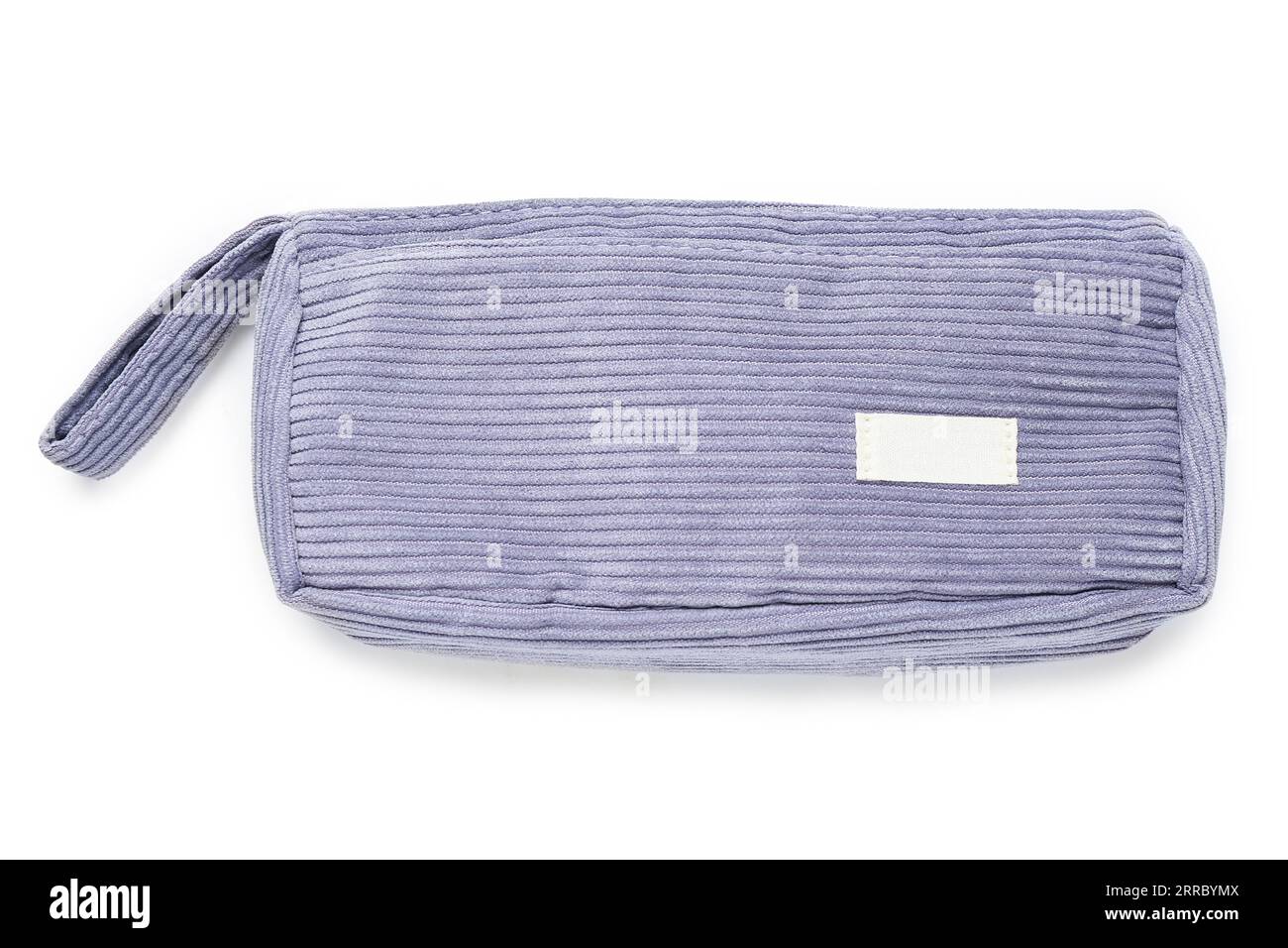 Stylish school pencil case isolated on white background Stock Photo - Alamy