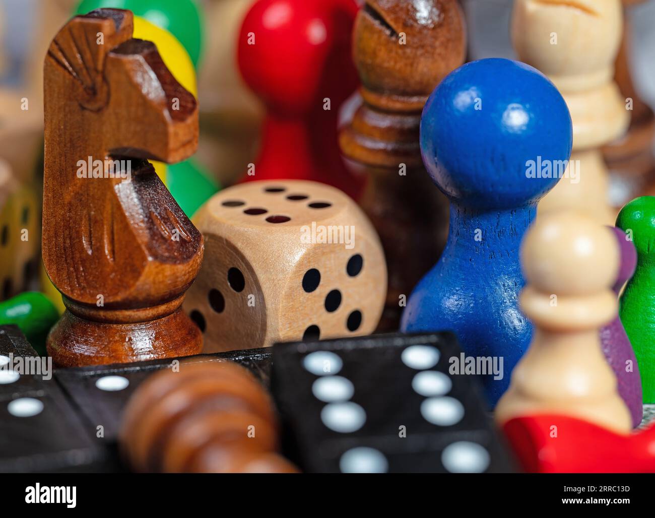Many different game figures in a close-up Stock Photo - Alamy