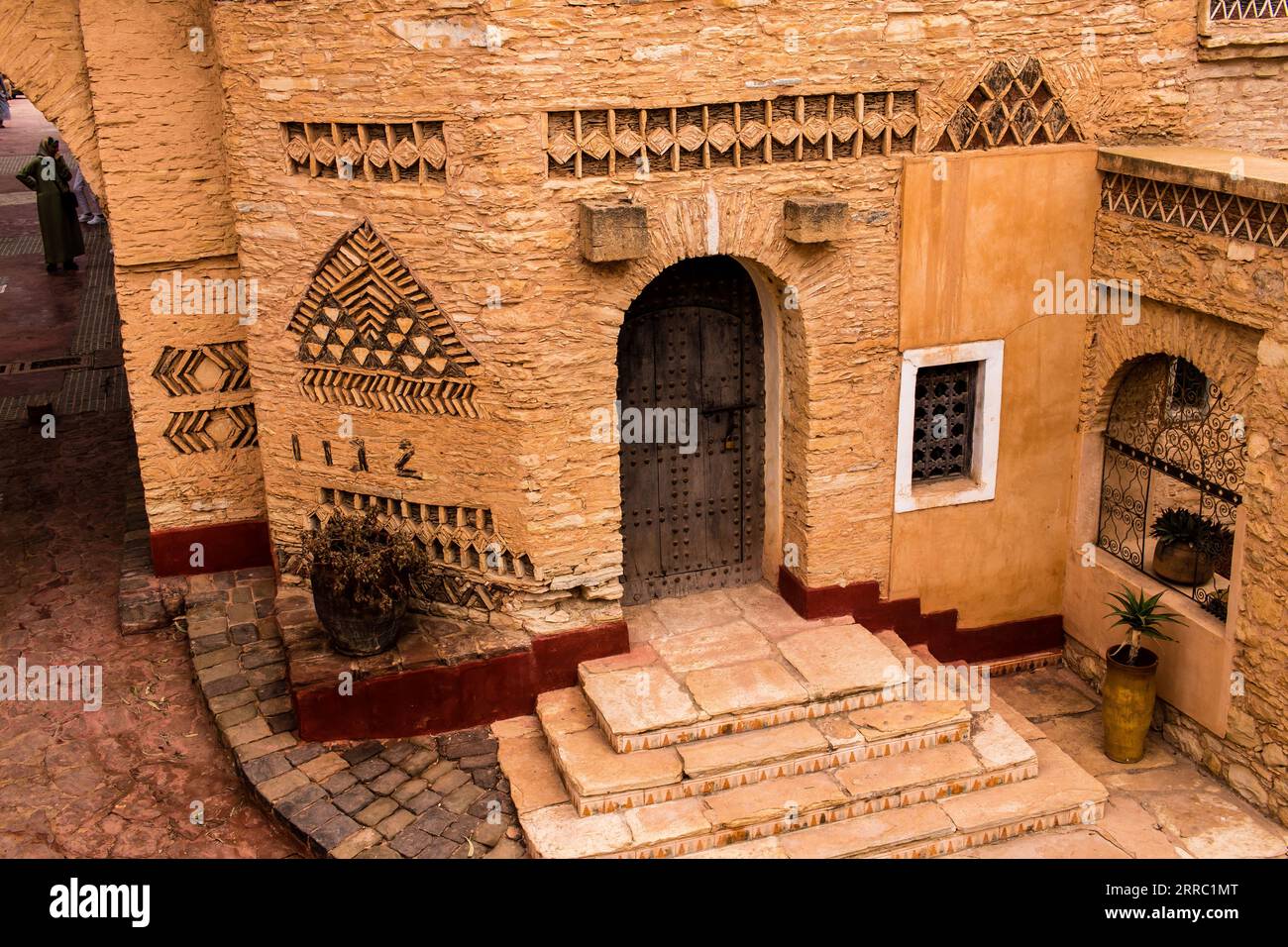 Agadir, Morocco - August 21, 2023 The new medina of Agadir, Coco ...
