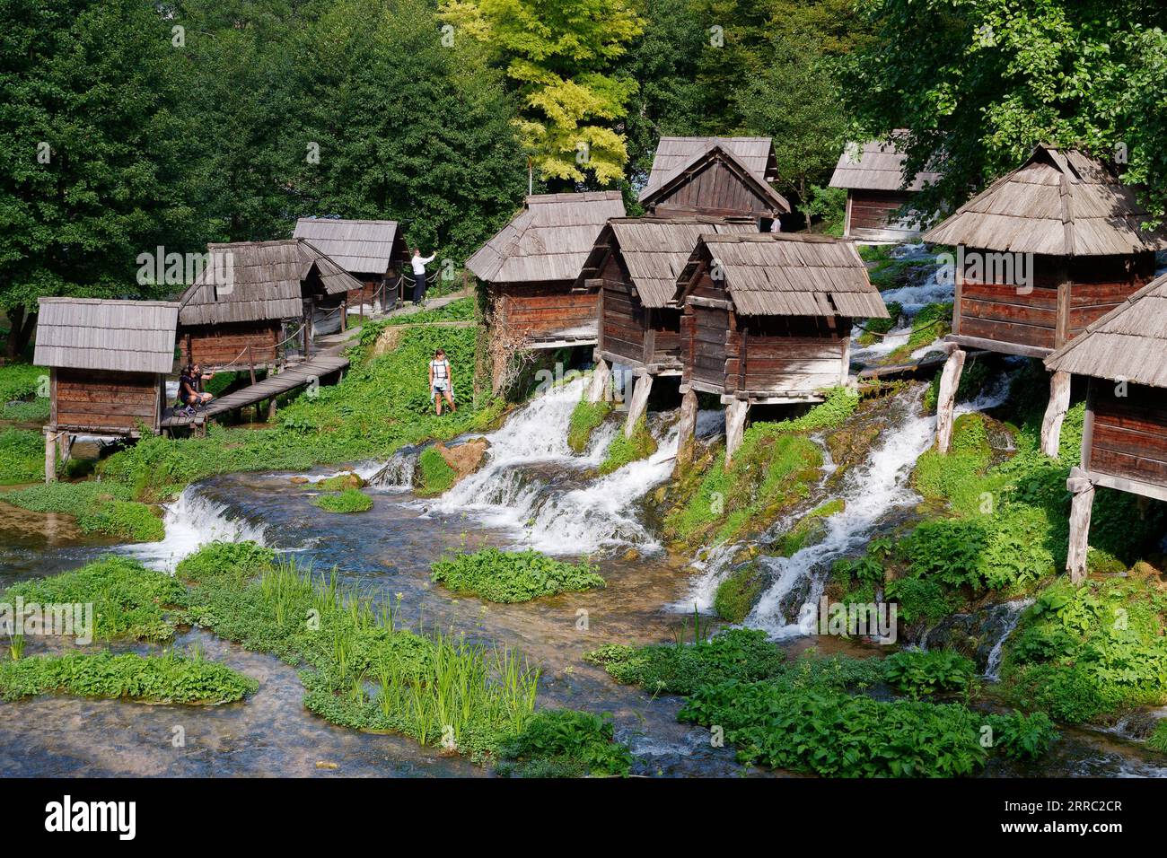 Watermills jajce hi-res stock photography and images - Alamy