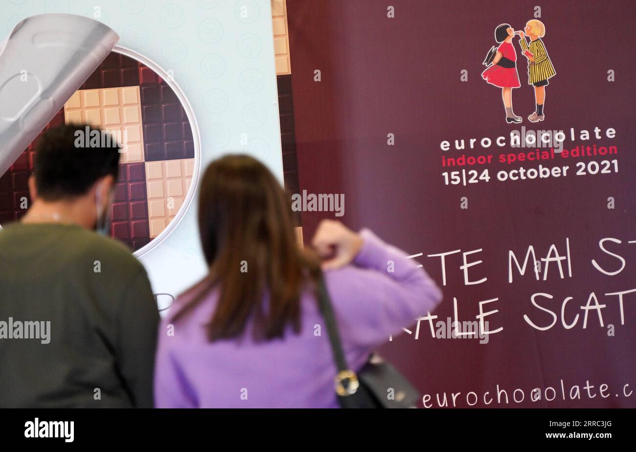 International chocolate festival perugia hi-res stock photography and ...