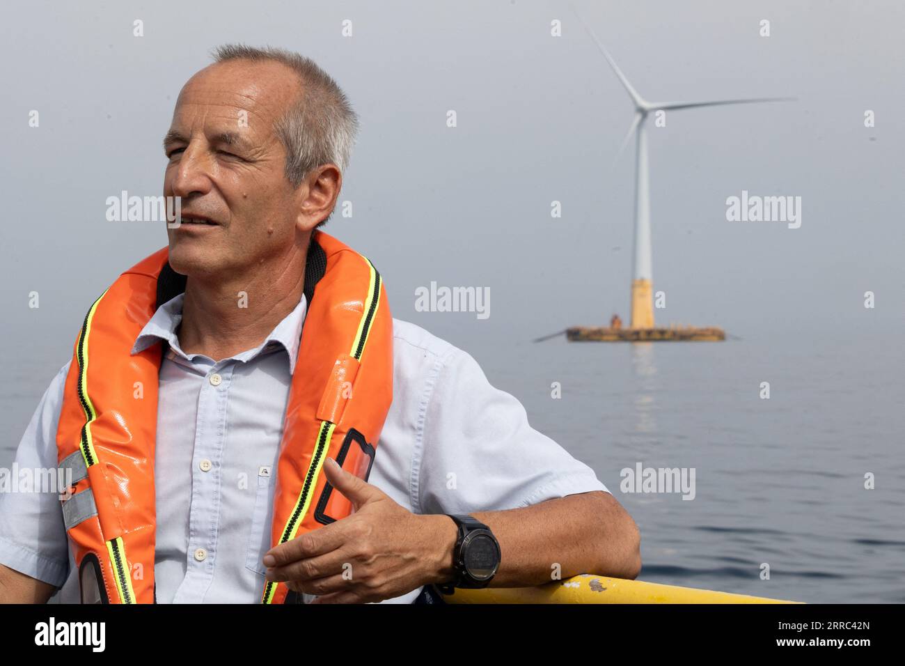 Le Croisic, France. 07th Sep, 2023. Director of Fondation open C ...