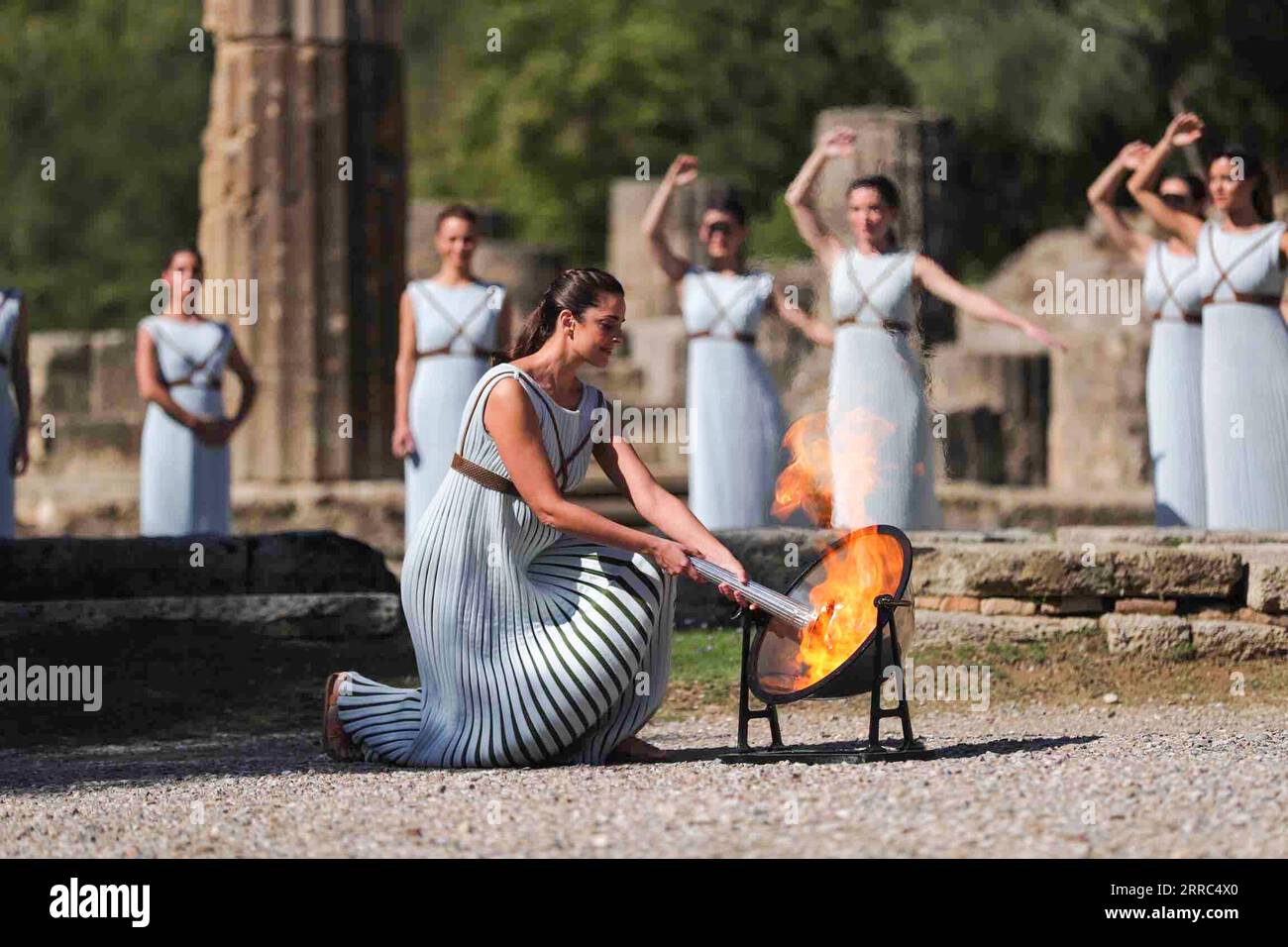 Spgreece olympia beijin wter hi-res stock photography and images - Alamy