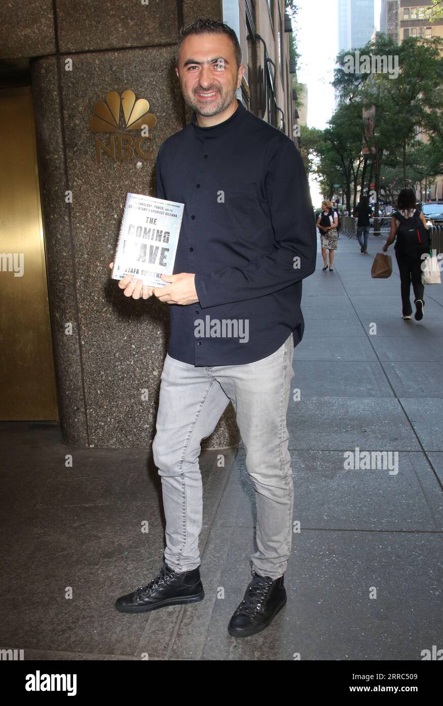 New York, NY, USA. 7th Sep, 2023. Mustafa Suleyman seen at MSNBC ...