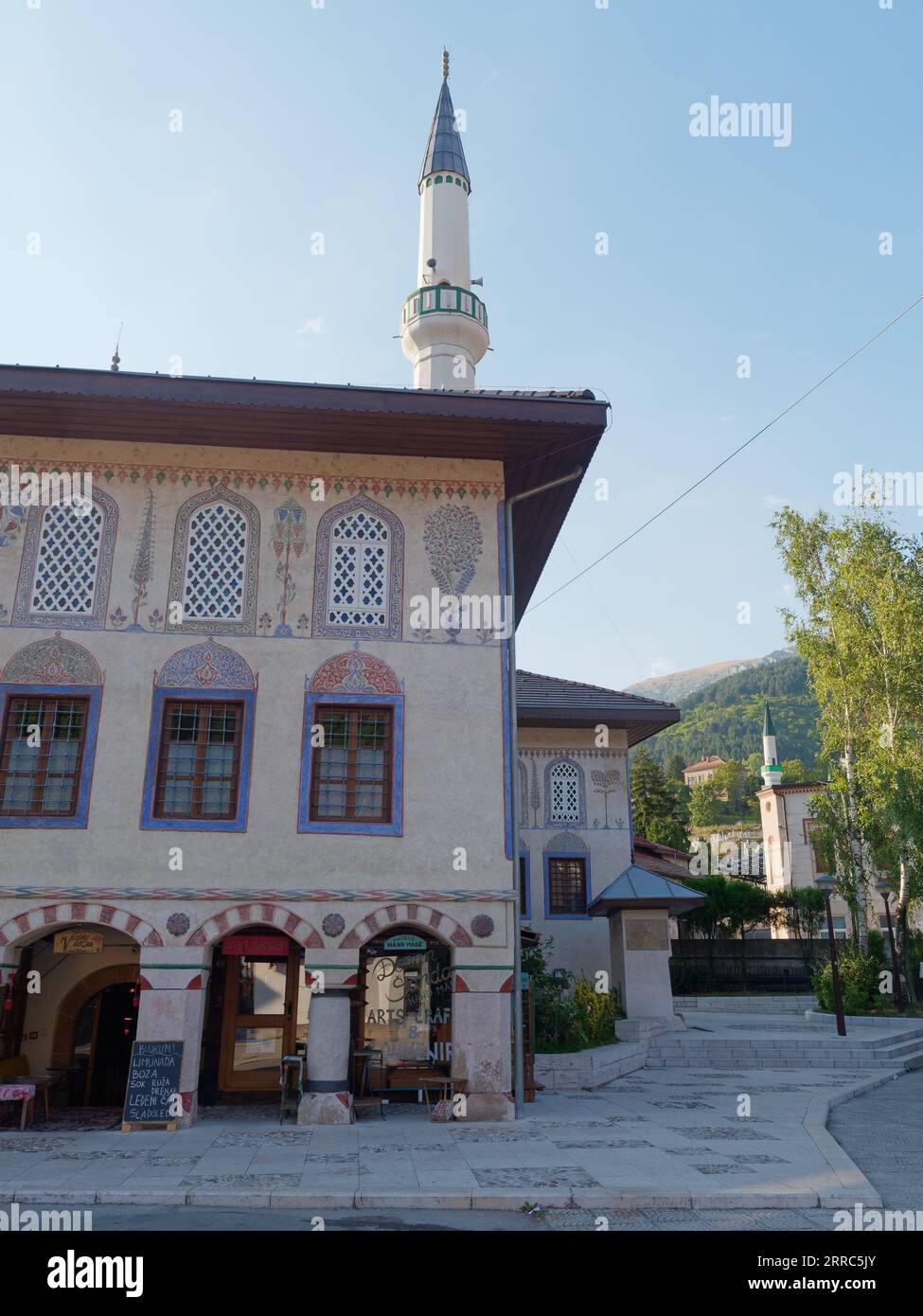 Exterior of Suleimania mosque in the town of Travnik, Bosnia and ...
