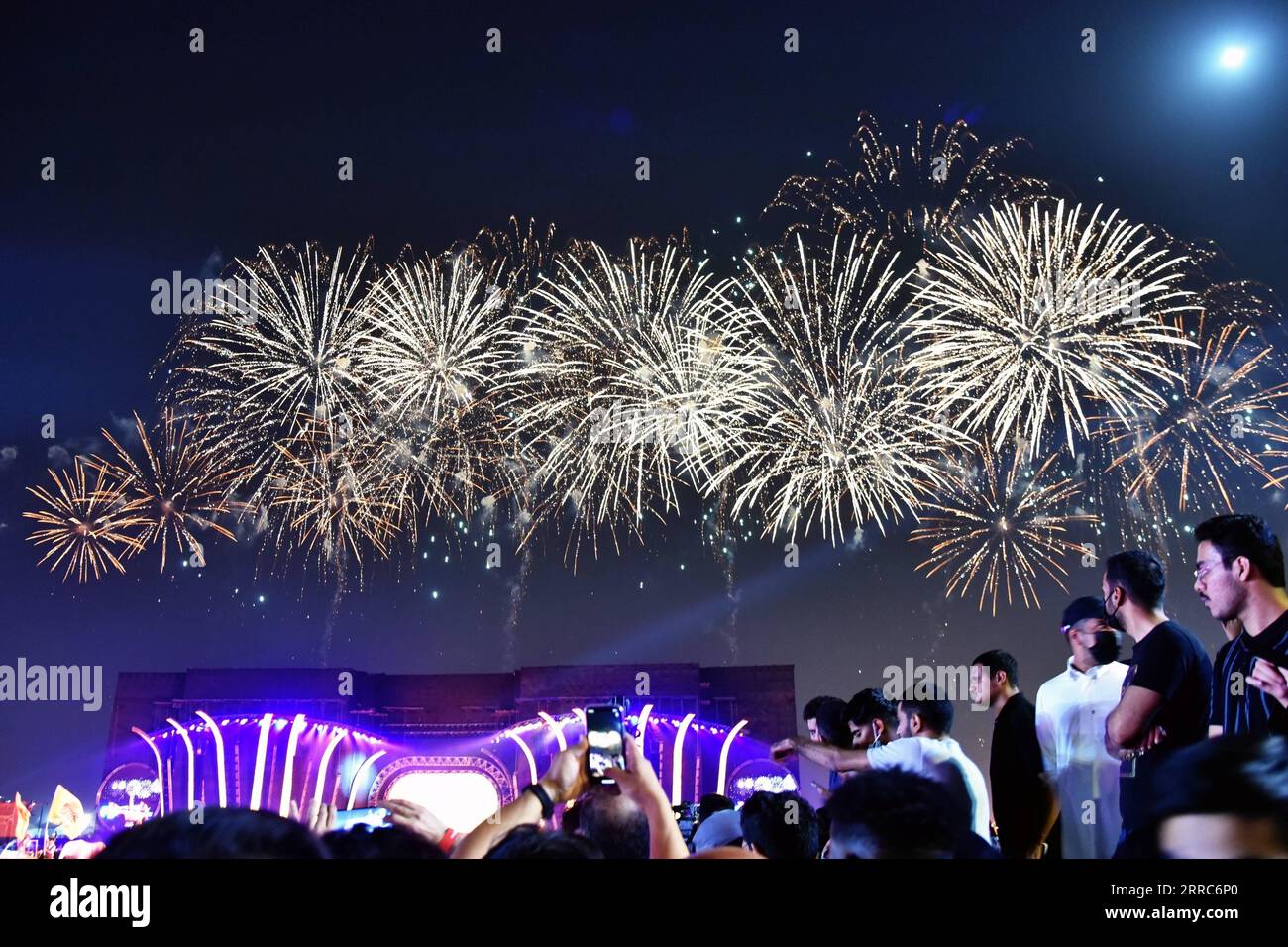 211021 -- RIYADH, Oct. 21, 2021 -- Photo taken on Oct. 20, 2021 shows ...