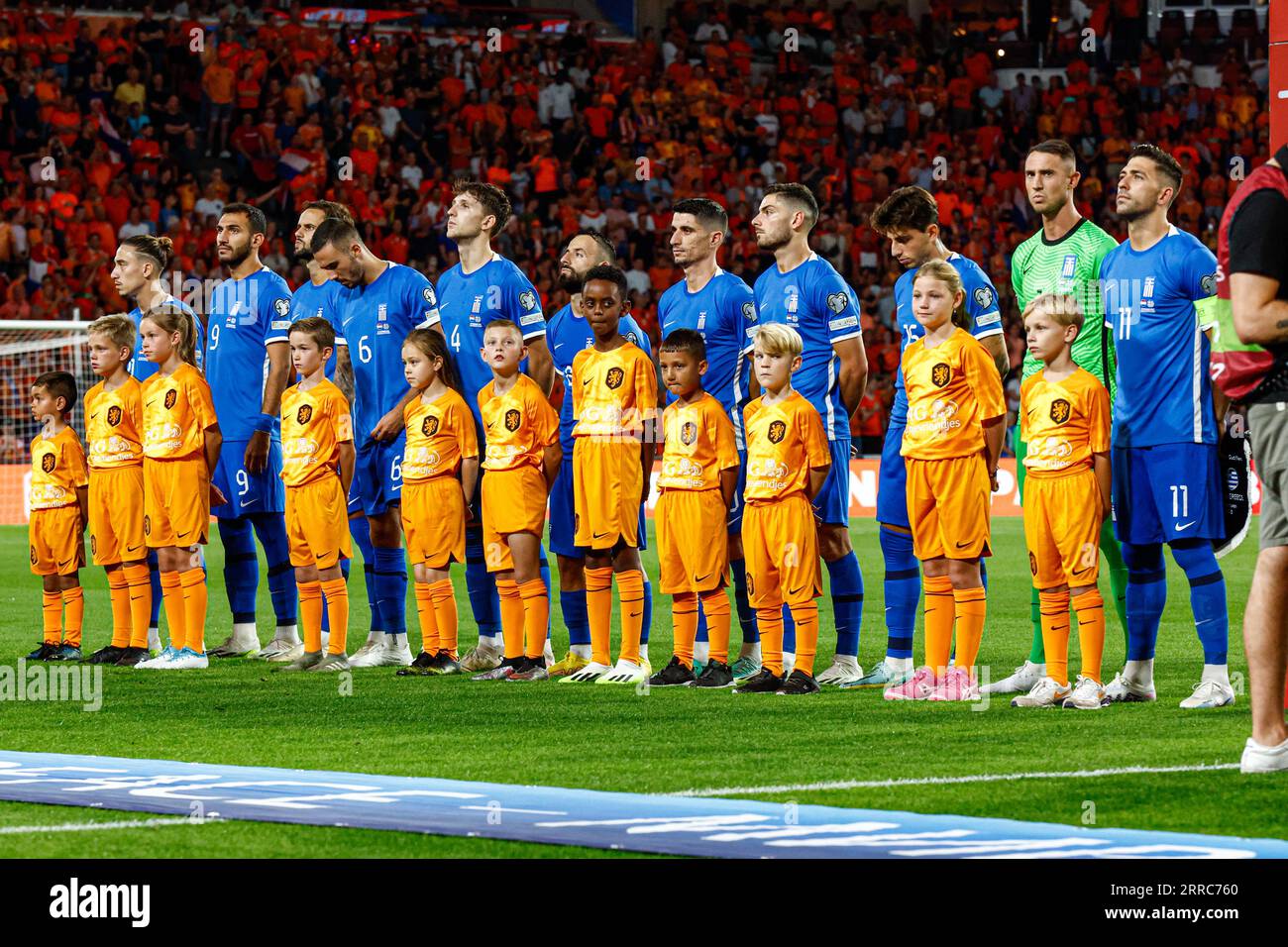EINDHOVEN, NETHERLANDS - SEPTEMBER 7: Lazaros Rota of Greece ...