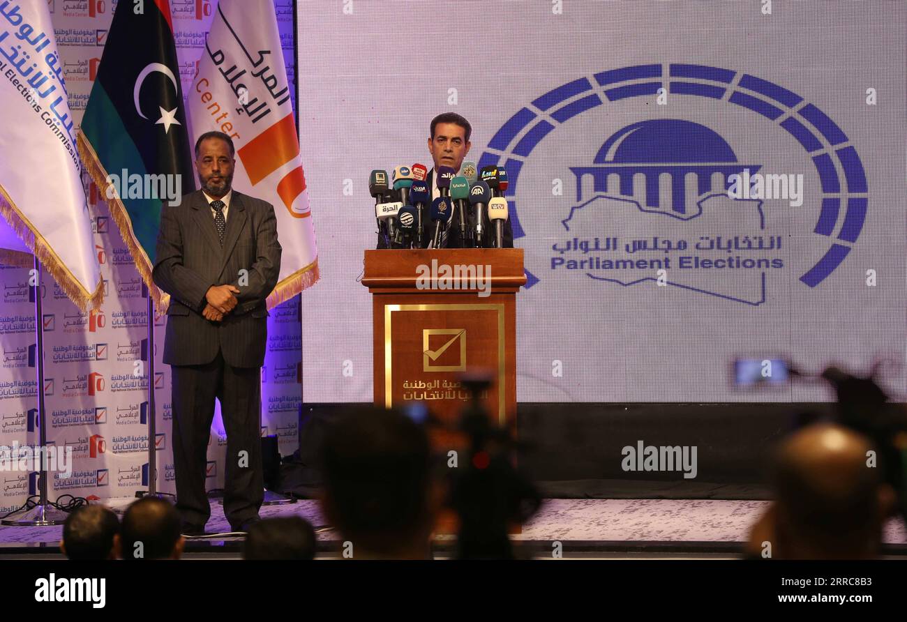 Libya tripoli elections plan hi-res stock photography and images - Alamy