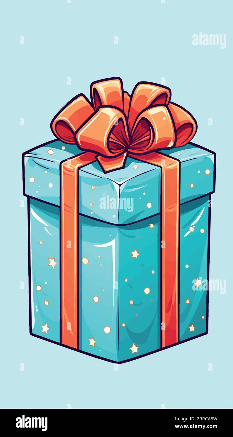 Gift bag green ribbon Stock Vector Images - Alamy