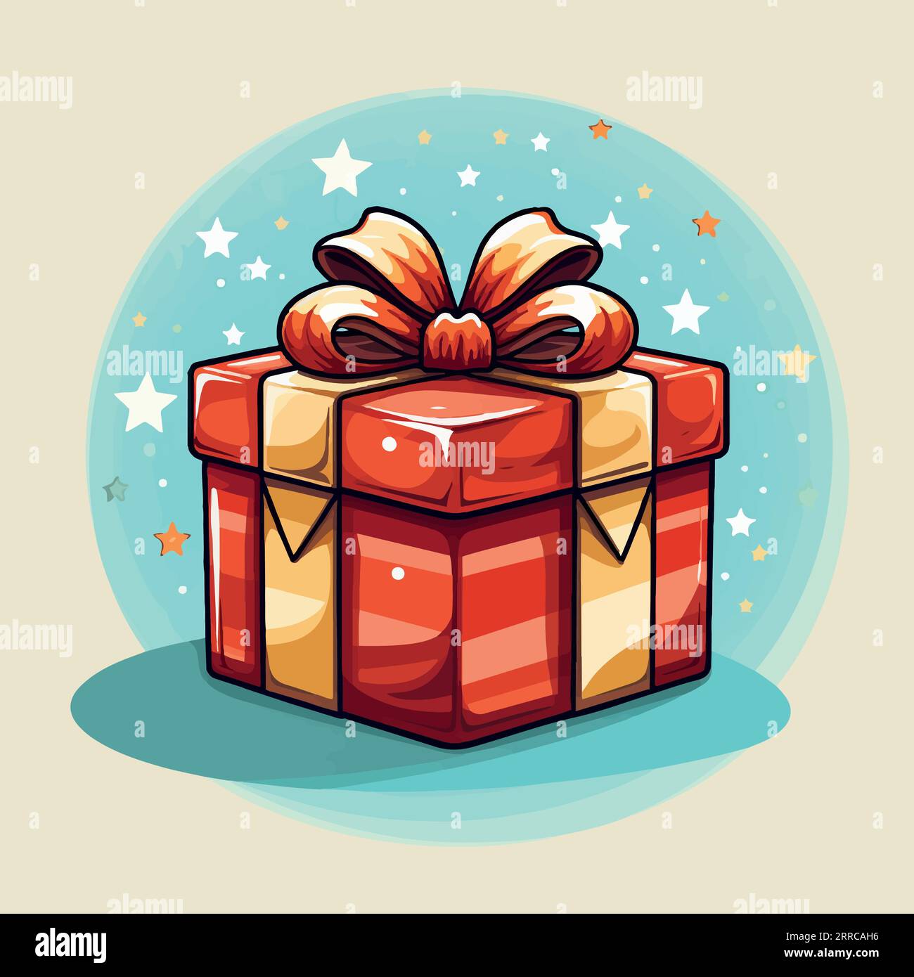 Christmas Gift Icon Stock Vector Image & Art - Alamy
