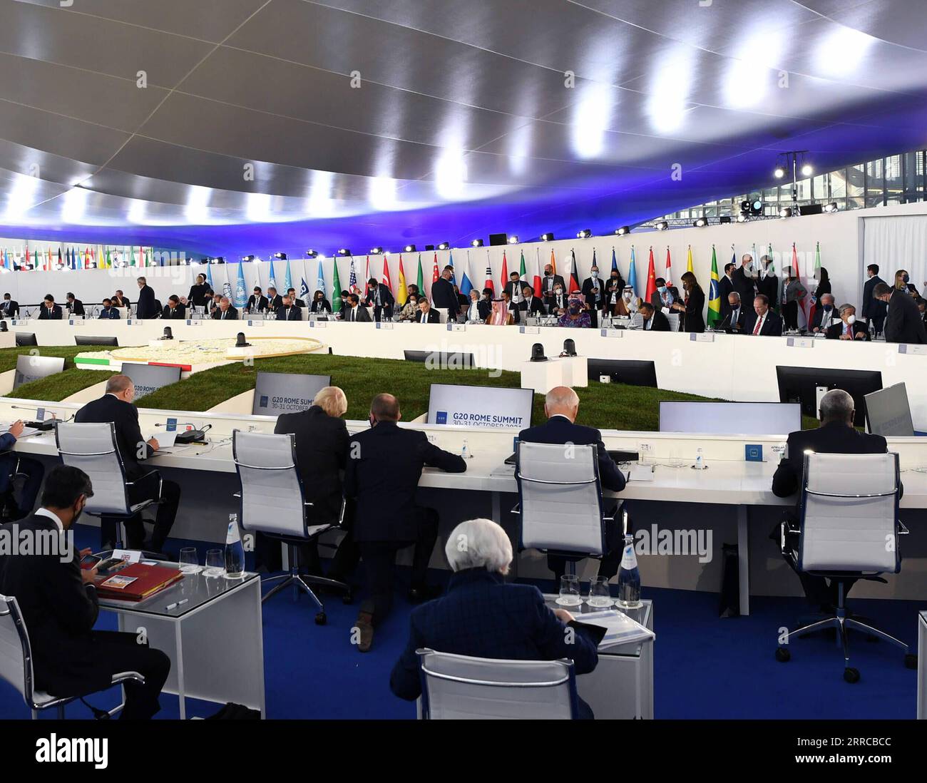 G20 leaders rome hi-res stock photography and images - Alamy