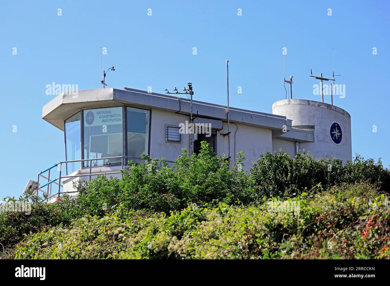 Nell's Point coastguard lookout station, Barry Island between Jacksons Bay and Whitmore Bay ...
