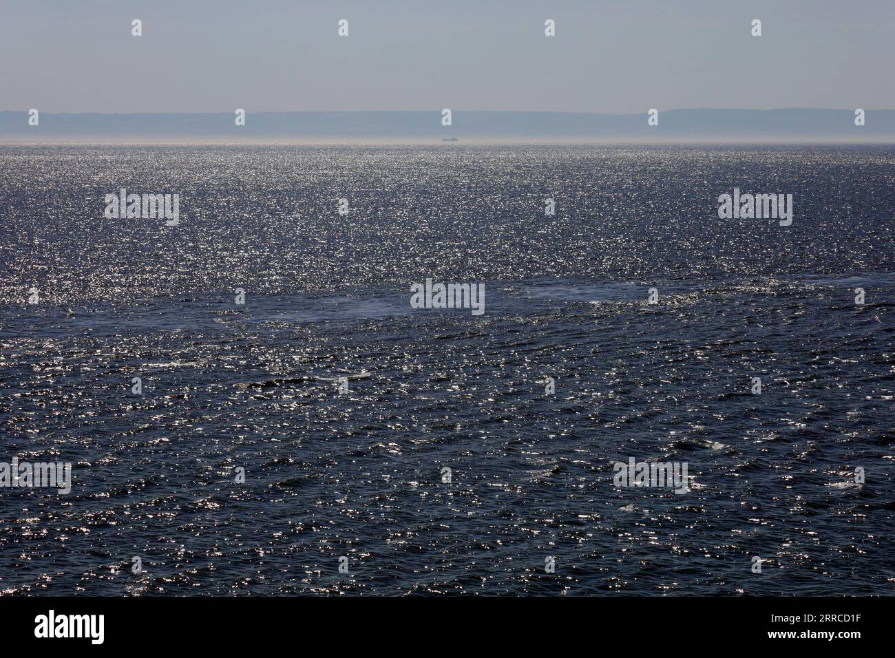 Sea currents and tidal sea meet just off Nells Point, Barry Island Sept ...