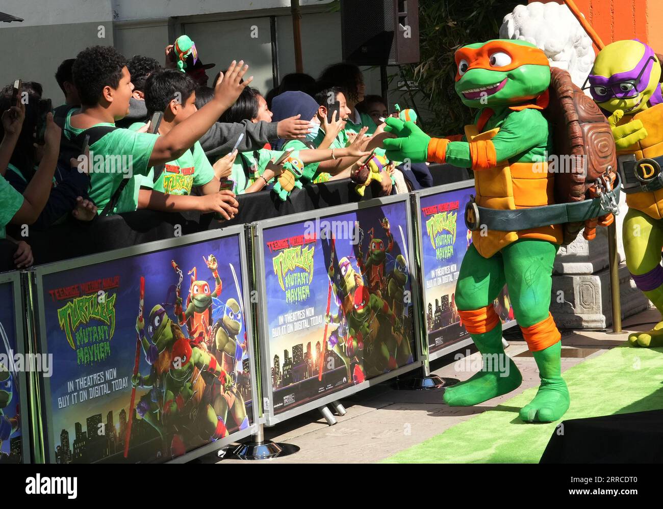 Los Angeles, USA. 07th Sep, 2023. Michelangelo at the Teenage Mutant ...