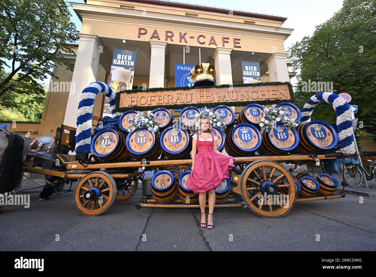 Munich, Germany. 07th Sep, 2023. The Wiesn Playmate 2023, Laura Langas ...