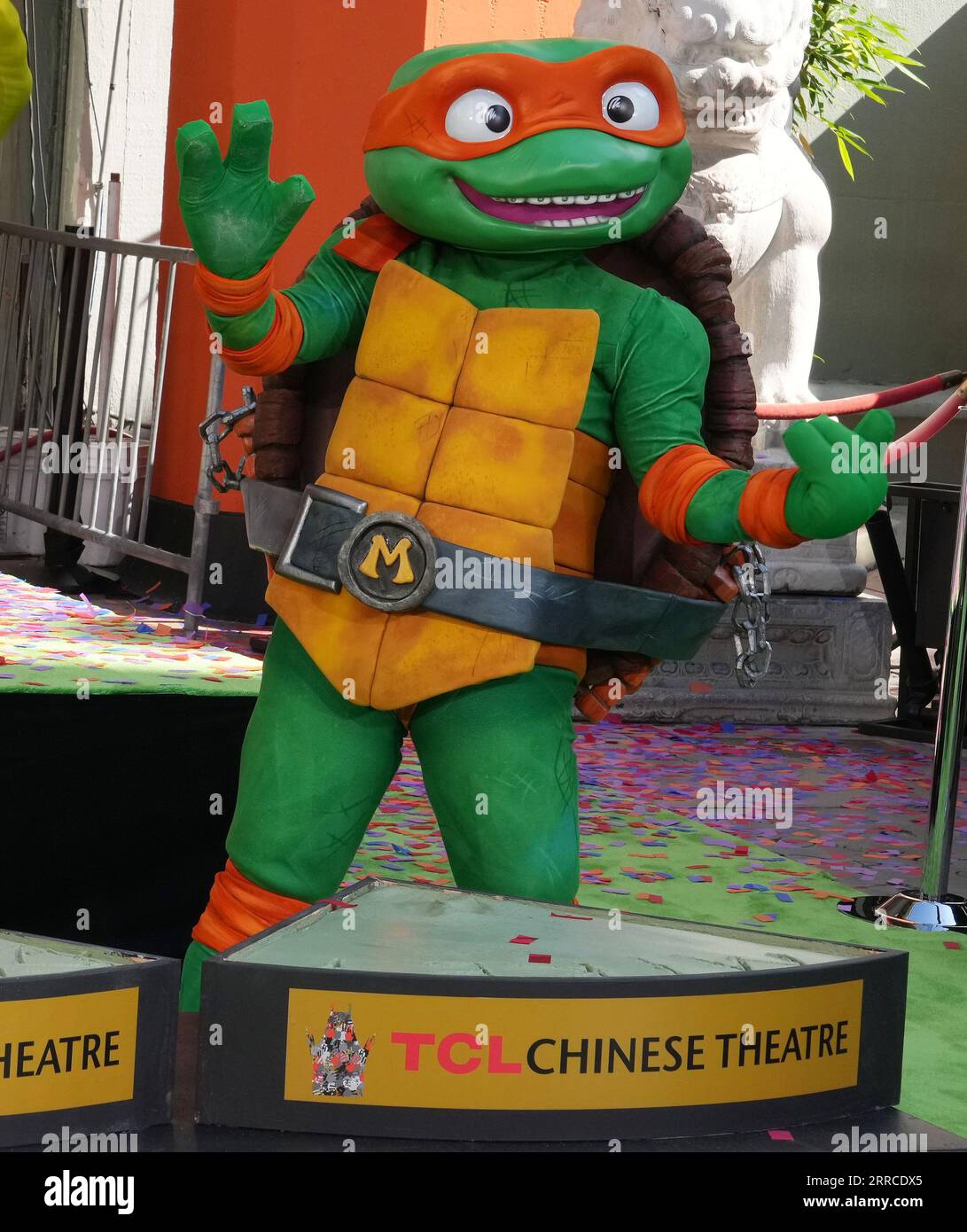 Los Angeles, USA. 07th Sep, 2023. Michelangelo at the Teenage Mutant ...