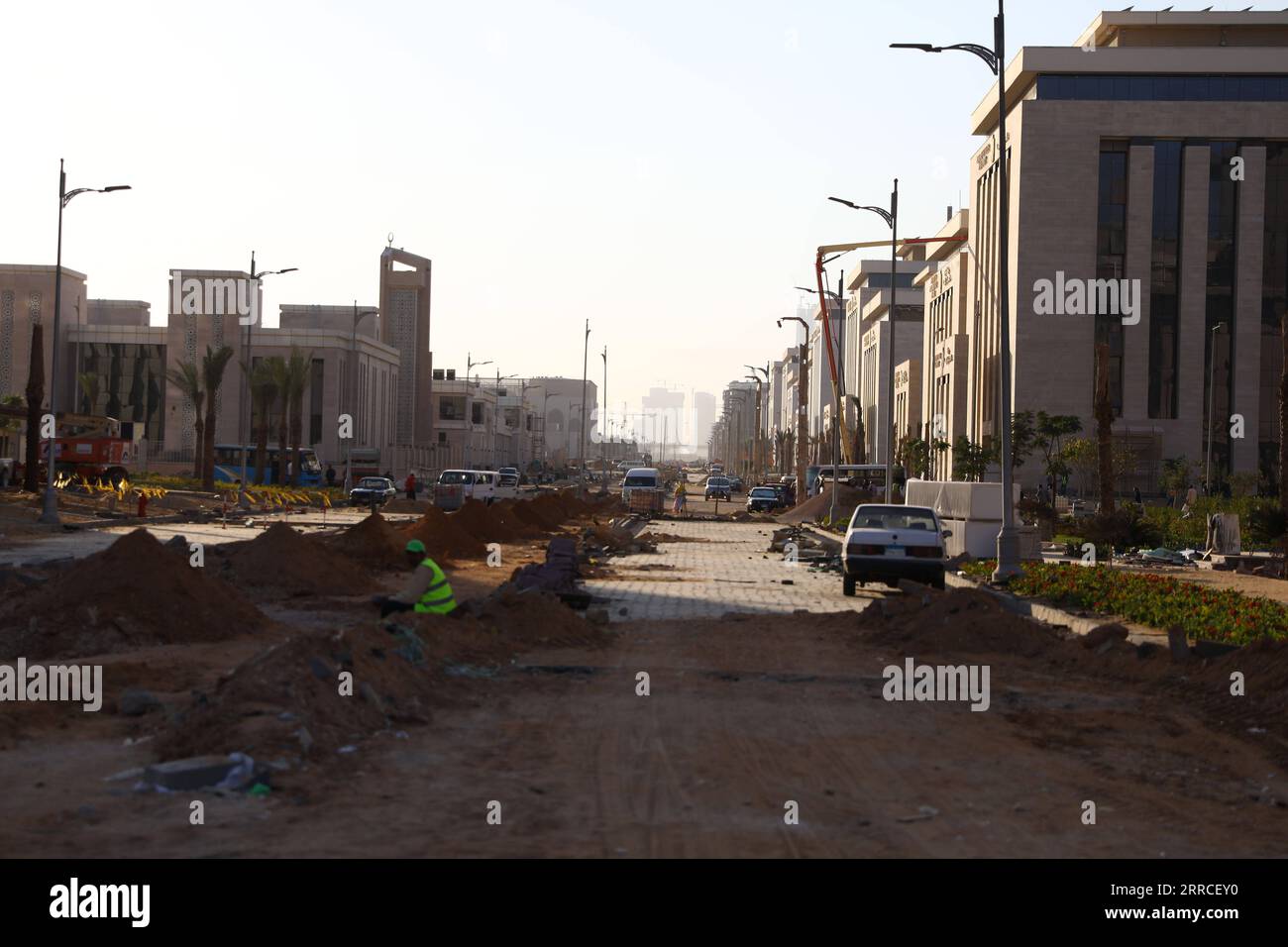 211103 -- NEW ADMINISTRATIVE CAPITAL EGYPT, Nov. 3, 2021 -- Photo taken ...