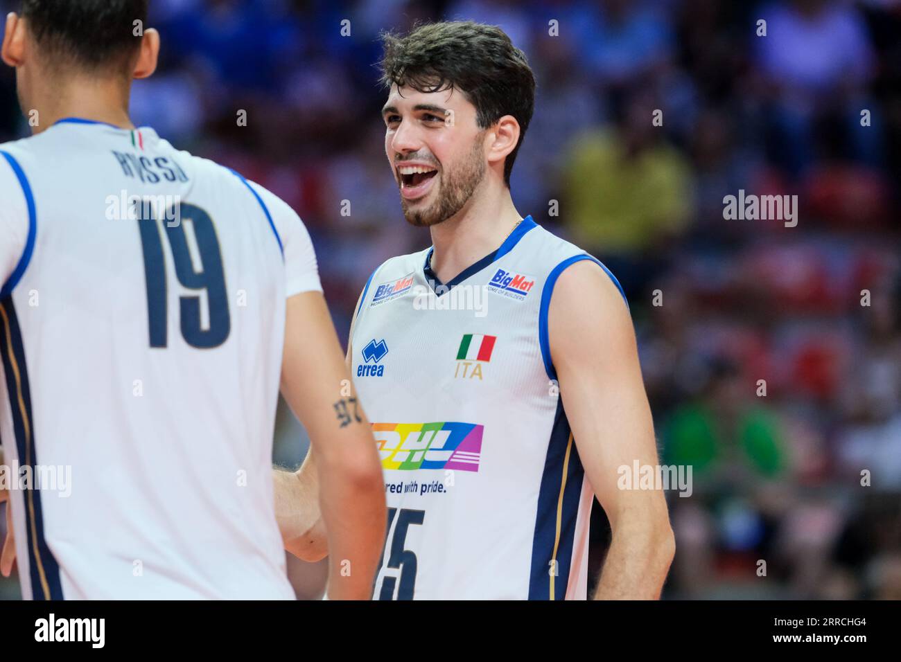 Daniele Lavia of Italy seen in action during the Final Round Day 8 of ...