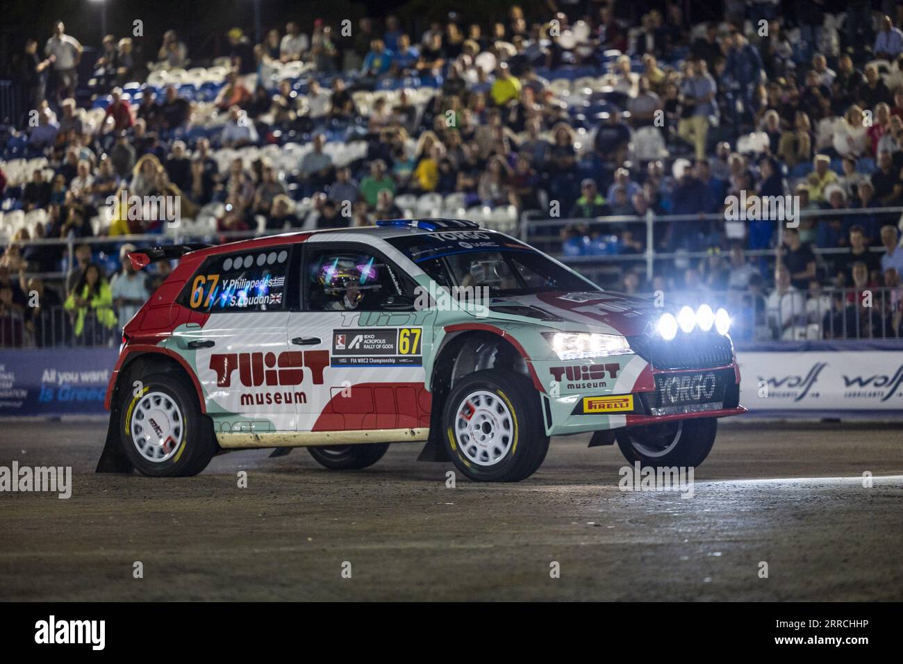 67 Georgios FILIPPIDIS (GRC), Stuart LOUDON (GBR), SKODA FABIA Evo, RC2 ...