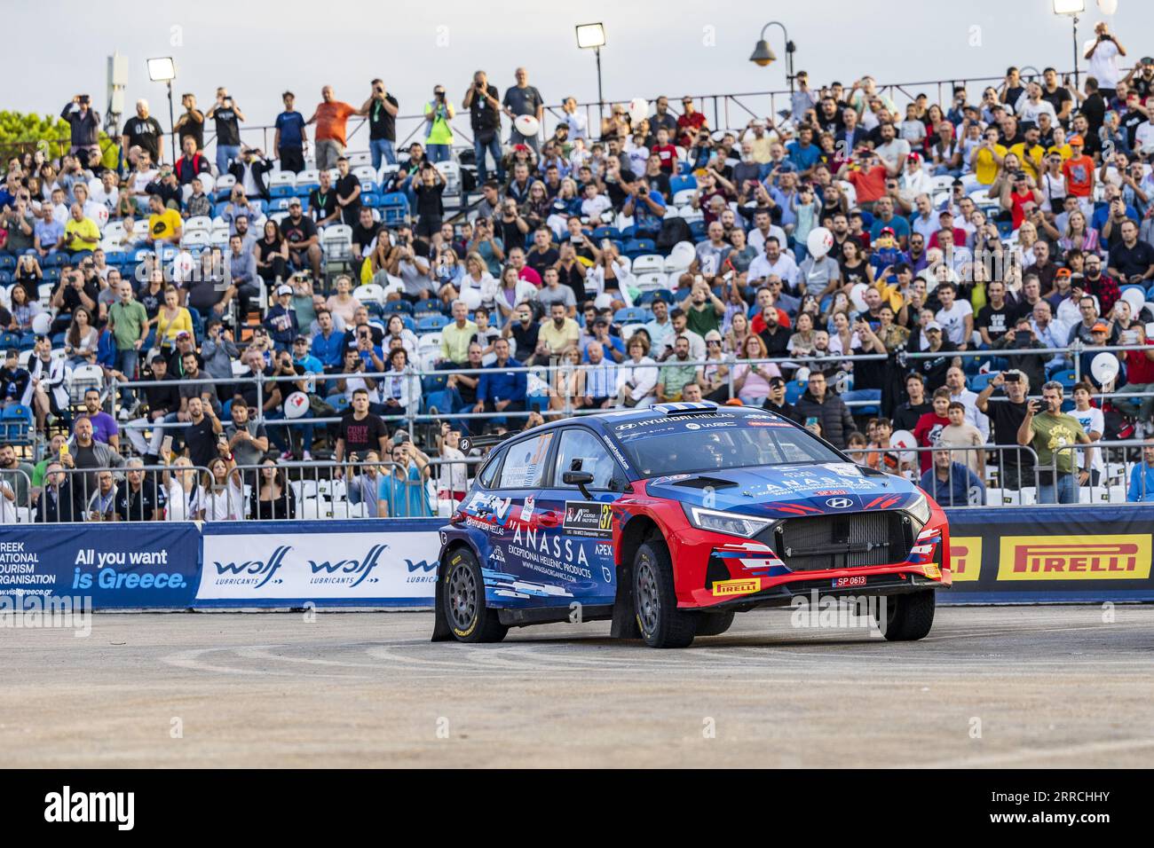 37 Lambros ATHANASOULAS (GRC), Nikolaos ZAKCHAIOS (GRC), HYUNDAI i20 N ...