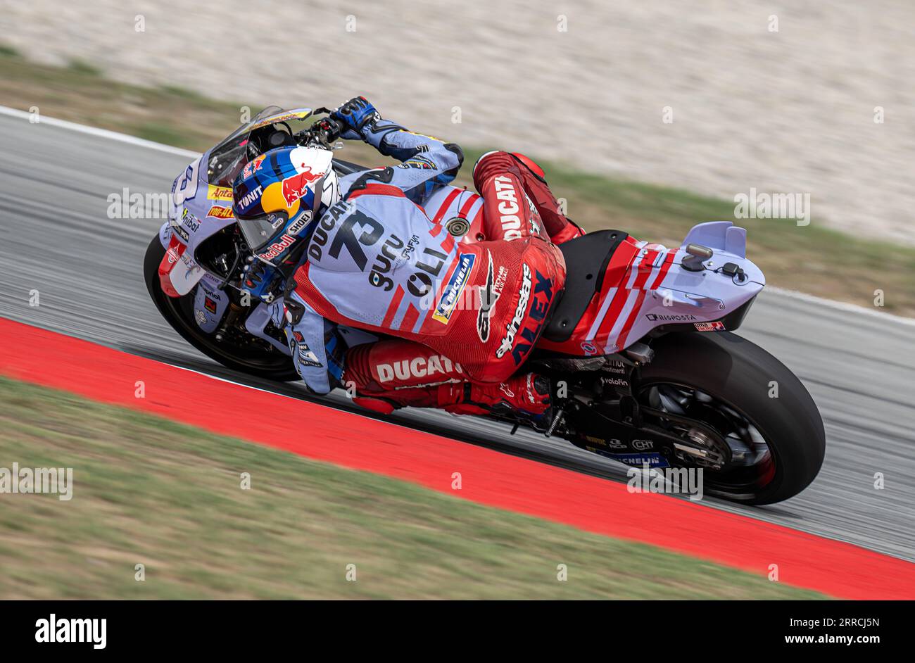 Barcelona, Spain. 3 Sep, 2023 Race day.Moto GP Alex Márquez (73) of ...