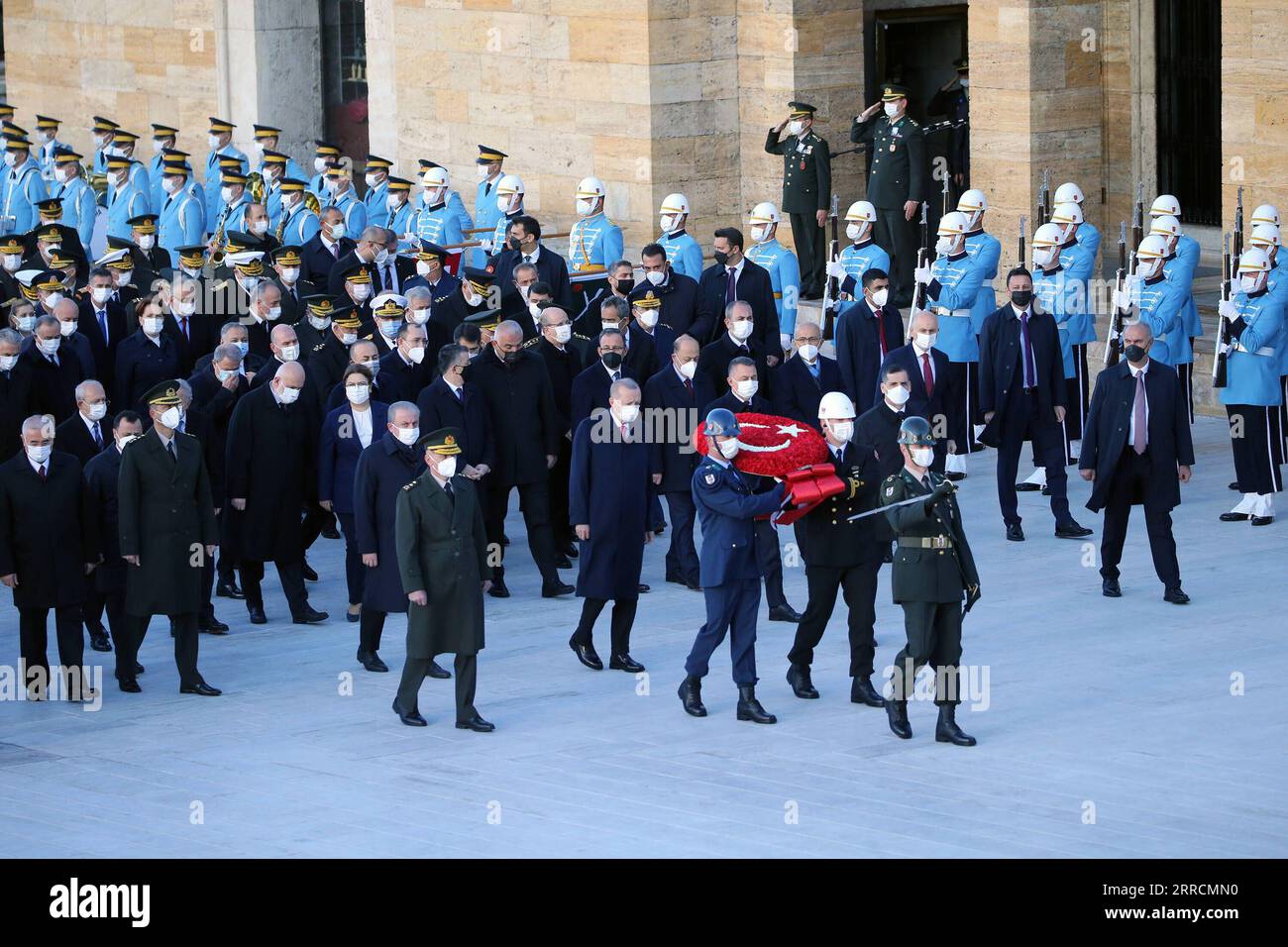 211111 -- ISTANBUL, Nov. 11, 2021 -- A ceremony is held to commemorate ...