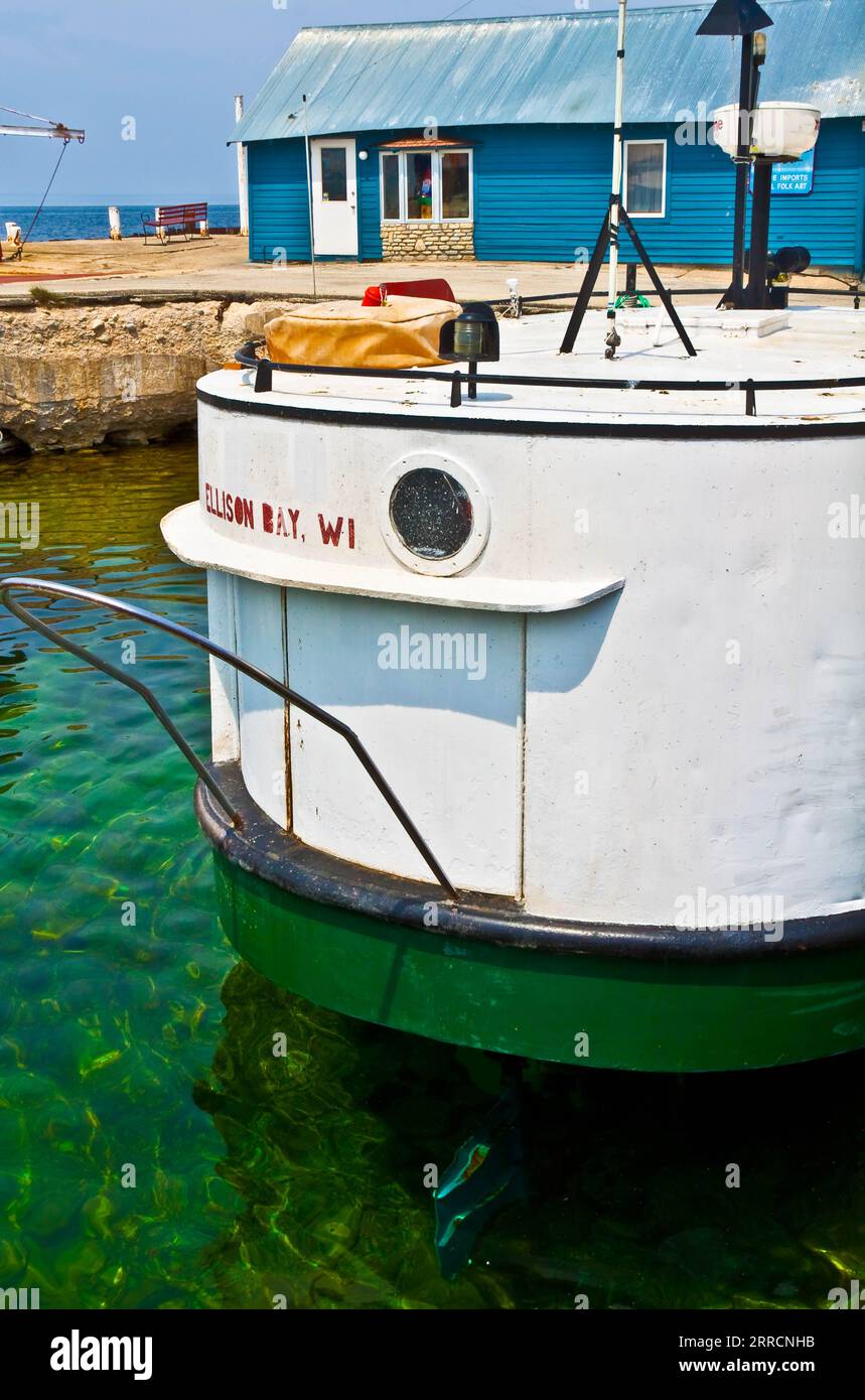 Old fishing boat docked in hi-res stock photography and images - Alamy