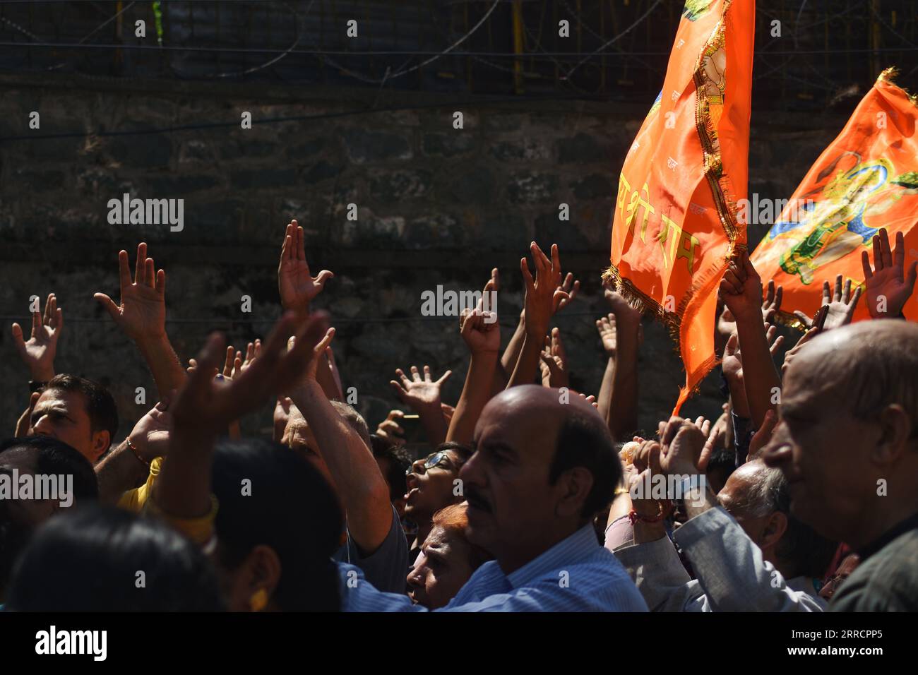 Indian Hindu women dance while participating in the Hindu religious ...