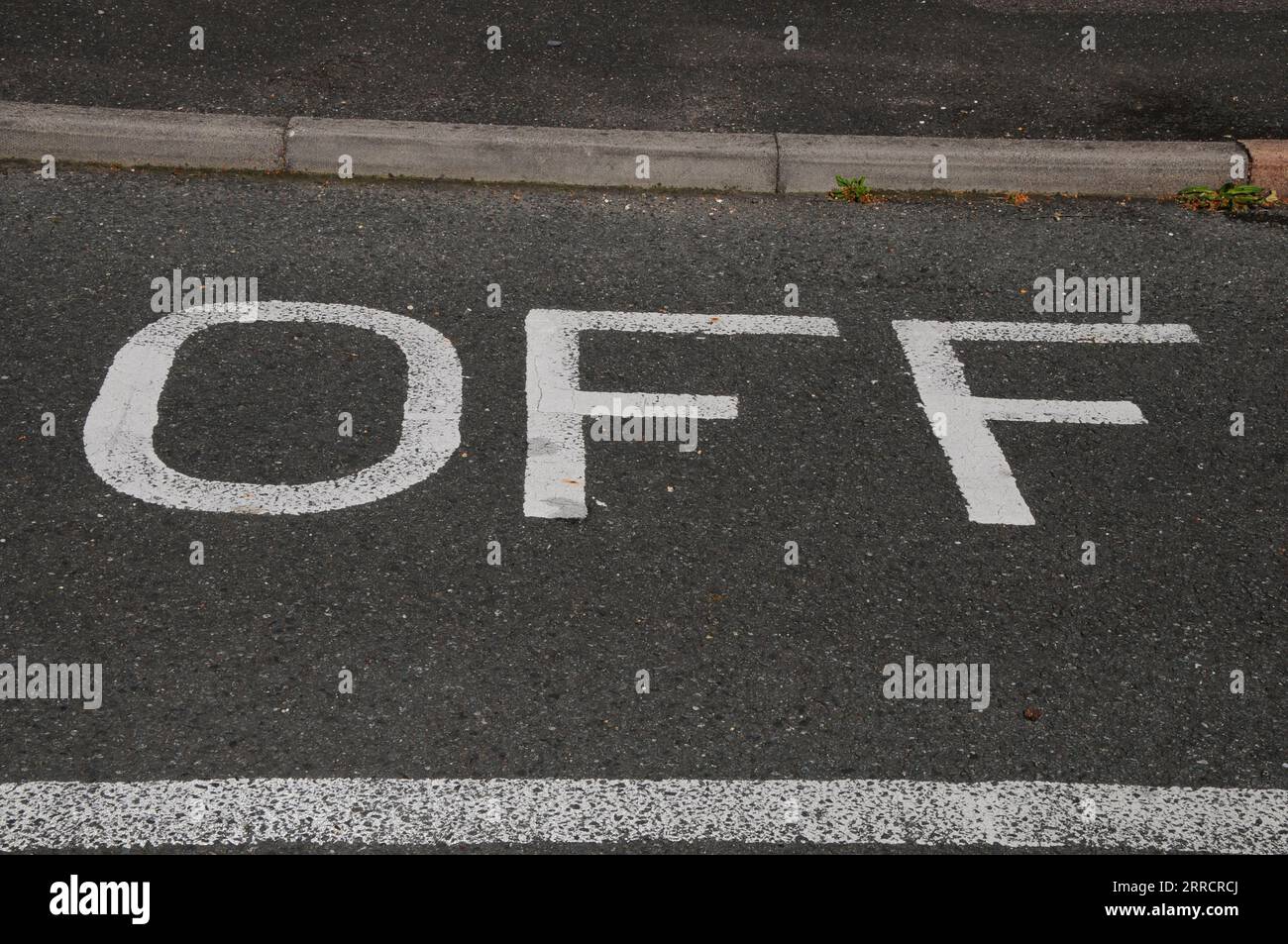 The word off hi-res stock photography and images - Alamy
